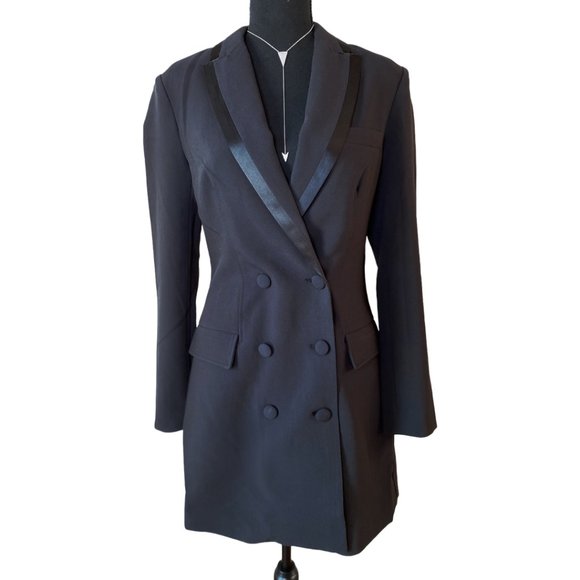 Jason Wu | Jackets & Coats | Jason Wu Black Long Blazer Medium Nwt ...